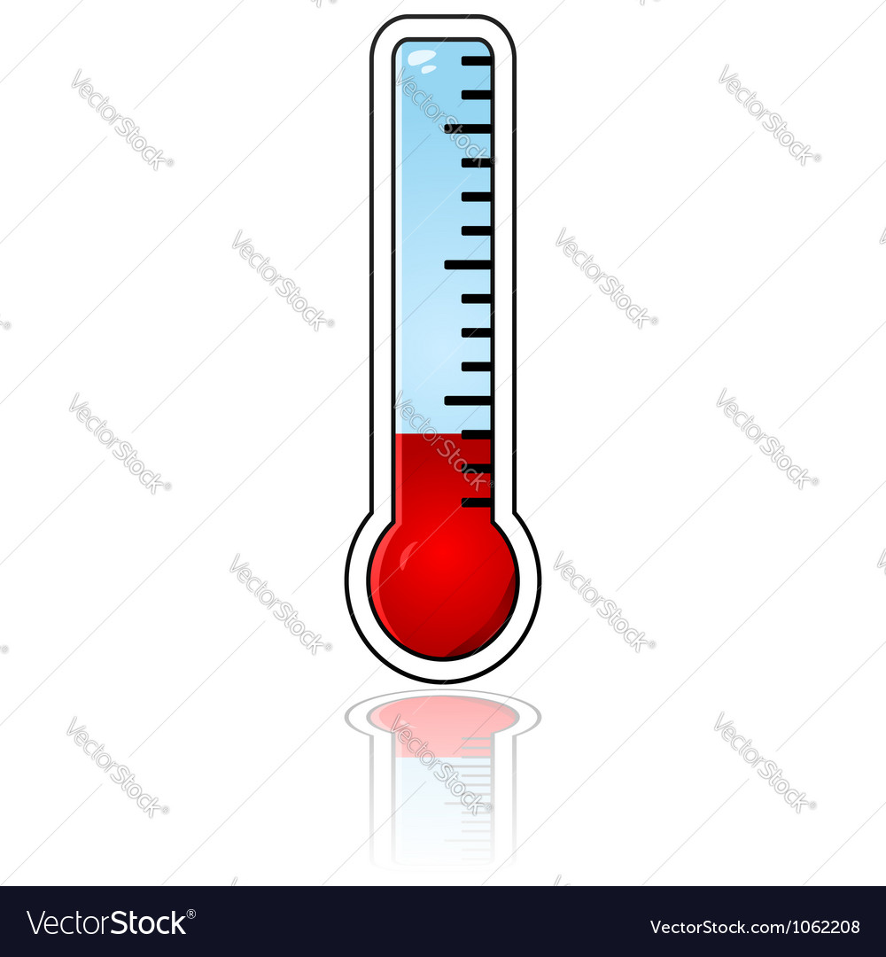 Thermometer Royalty Free Vector Image - VectorStock