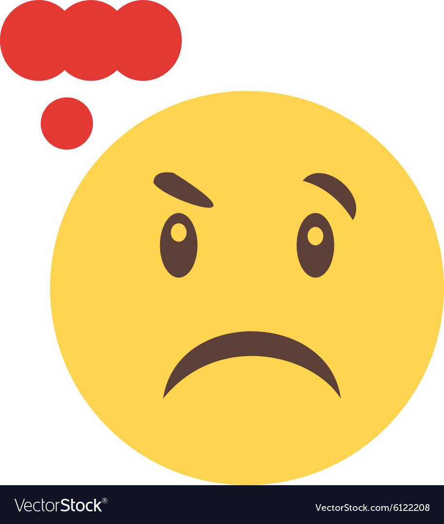 Thinking Royalty Free Vector Image - VectorStock