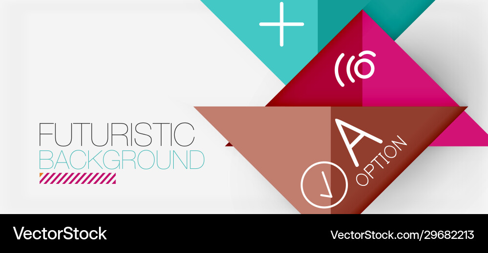 Abstract background geometric business Royalty Free Vector