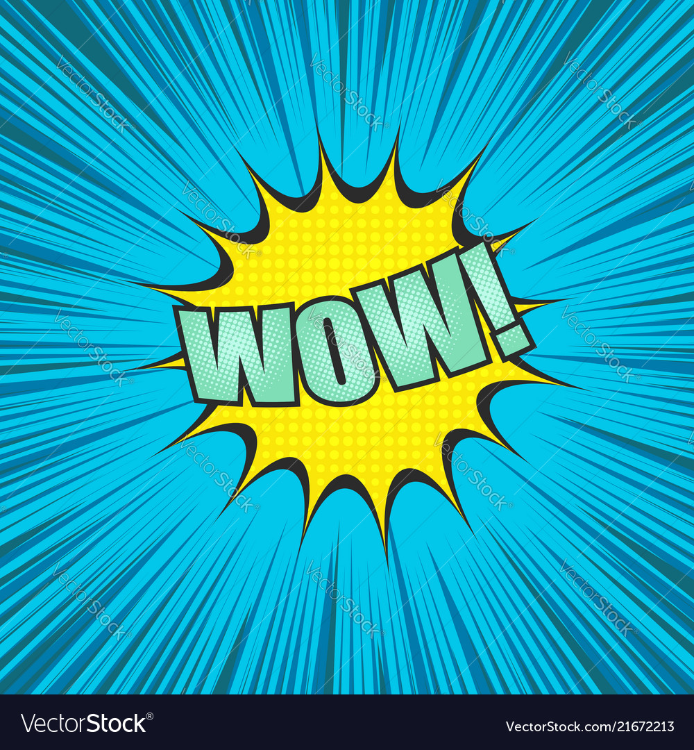 Comic page explosive dynamic template Royalty Free Vector