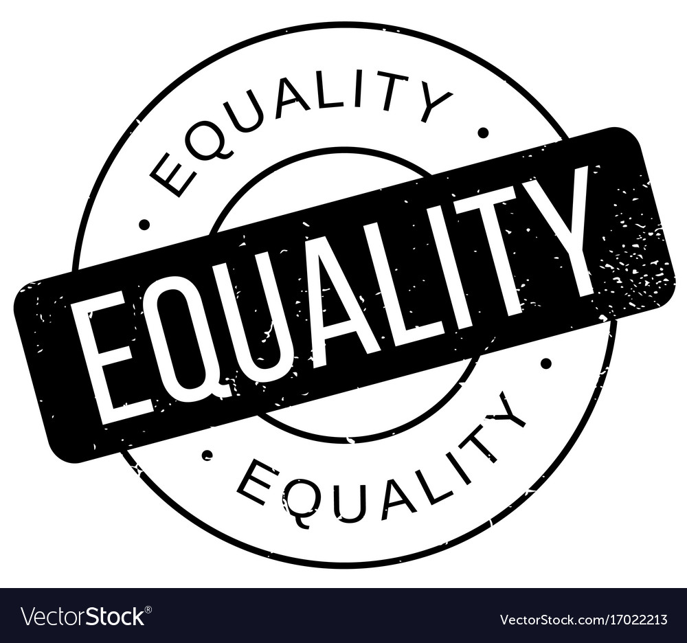 Equality rubber stamp Royalty Free Vector Image