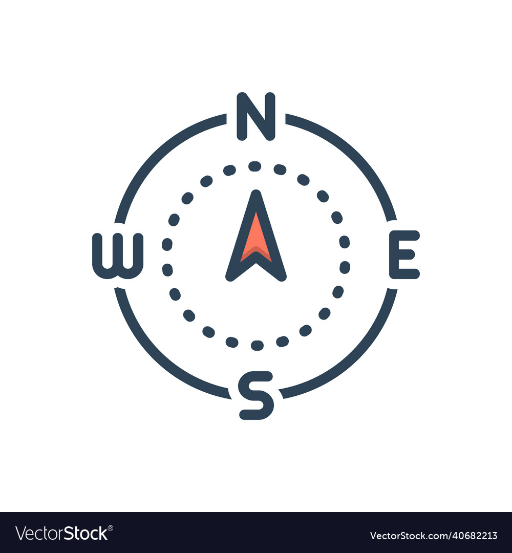 North Royalty Free Vector Image - VectorStock