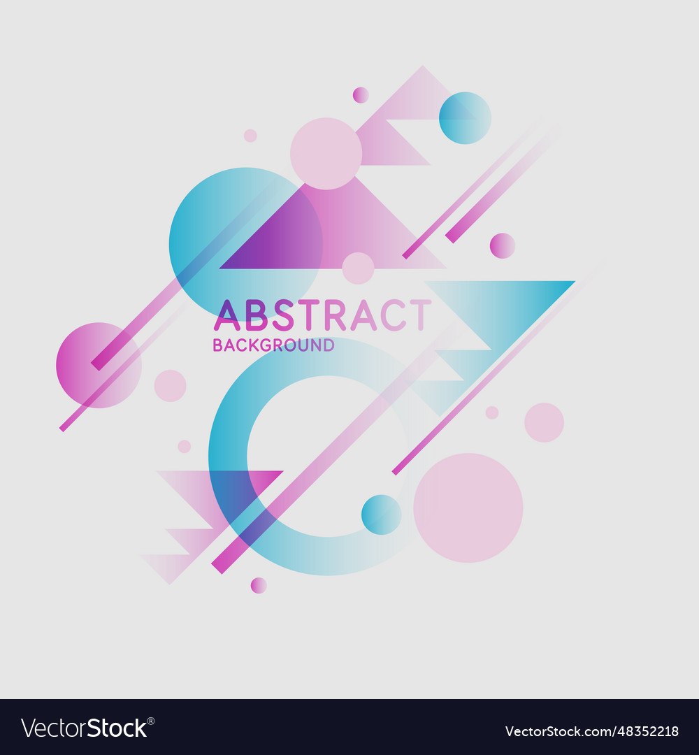 Abstract background with simple elements an image Vector Image