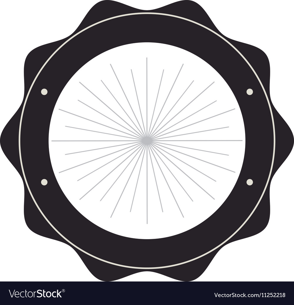 Isolated seal stamp design Royalty Free Vector Image