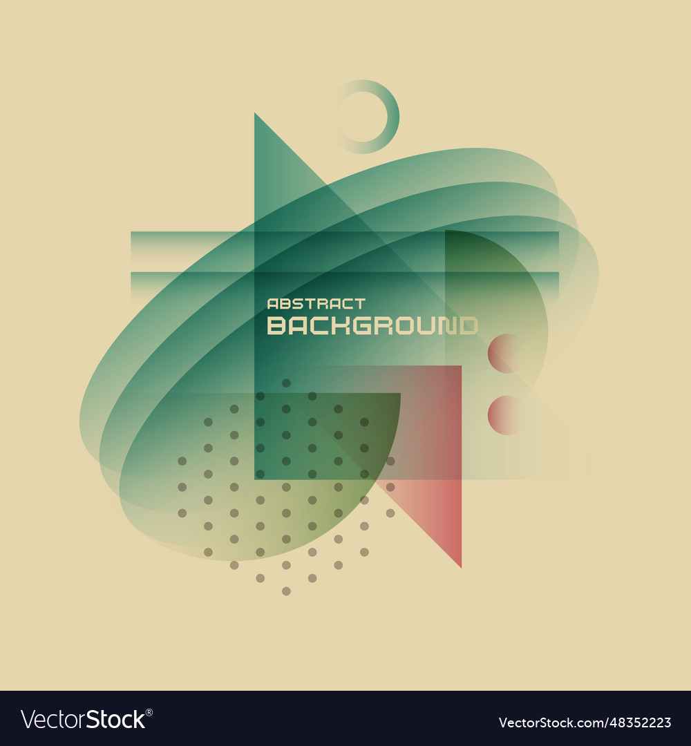 Abstract background with simple elements an image Vector Image