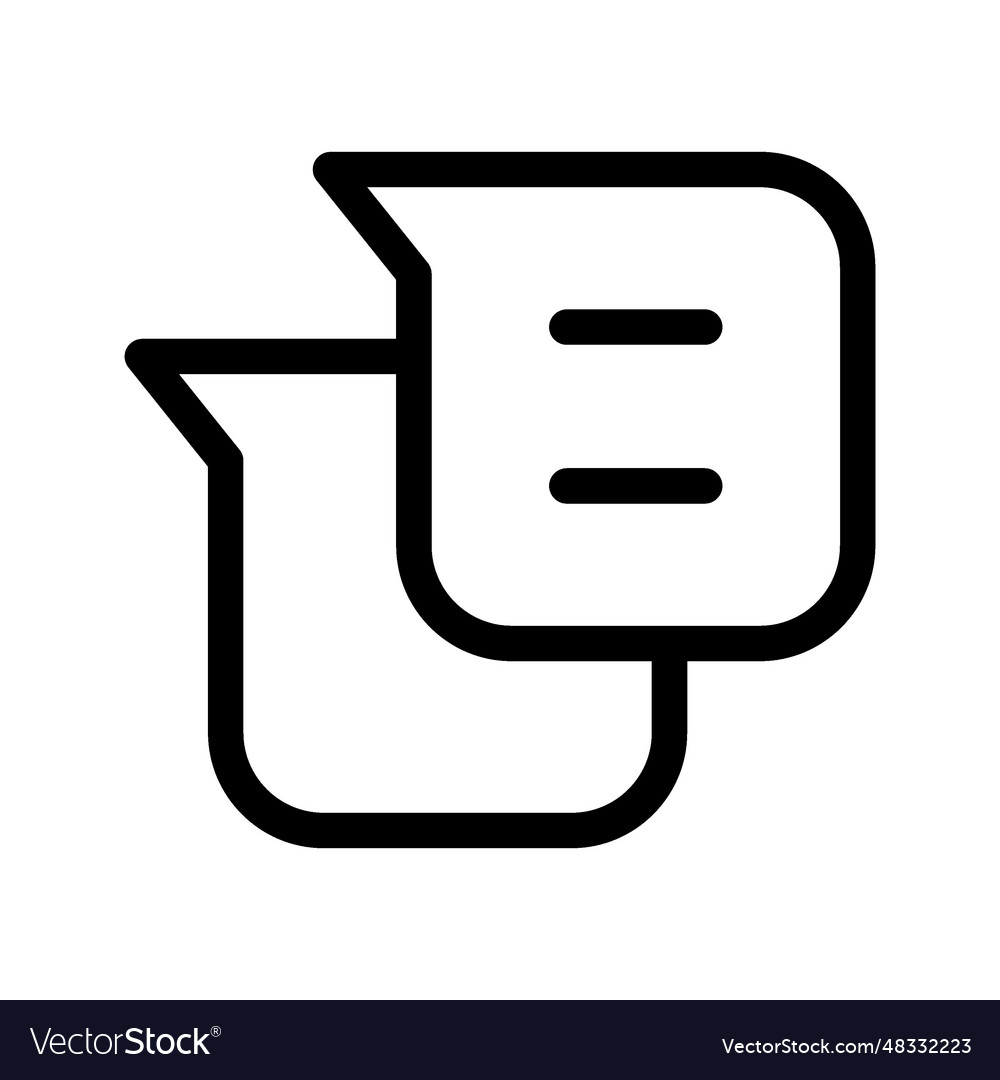 Comment icon Royalty Free Vector Image - VectorStock