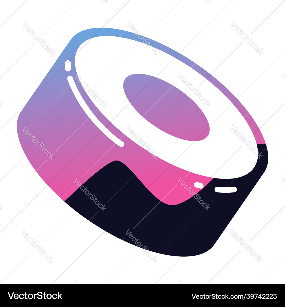 Sushiswap sushi token symbol cryptocurrency logo Vector Image