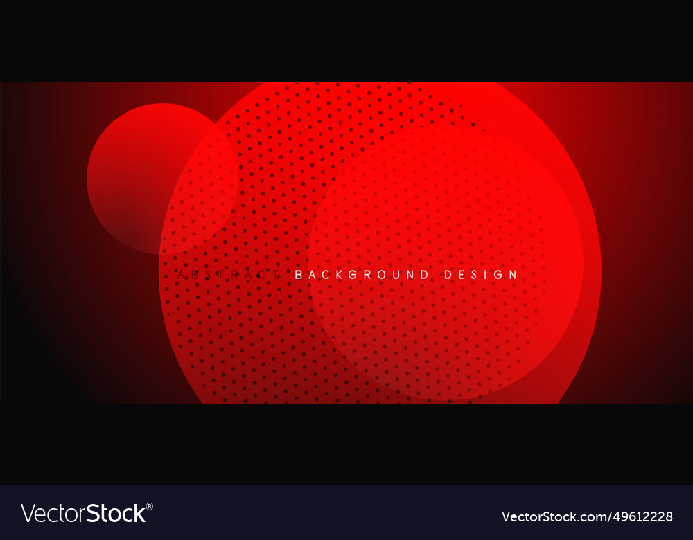 Abstract tech circles background Royalty Free Vector Image