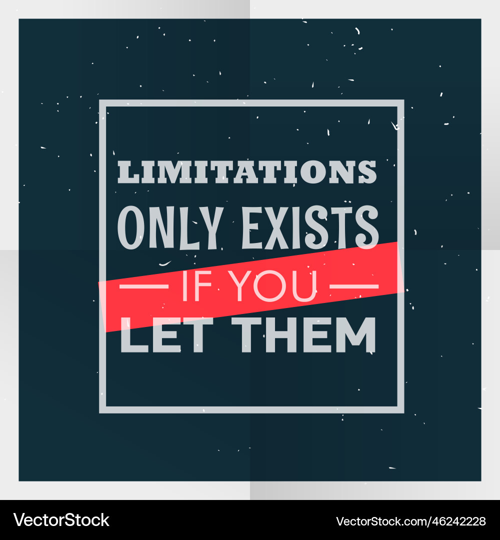 Motivational quotation poster on a blue background