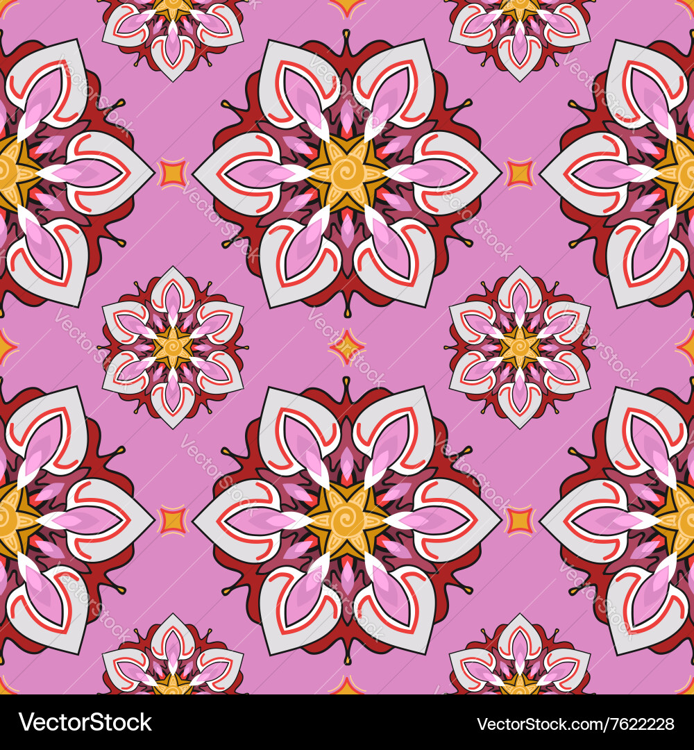 Summer theme seamless pattern Royalty Free Vector Image