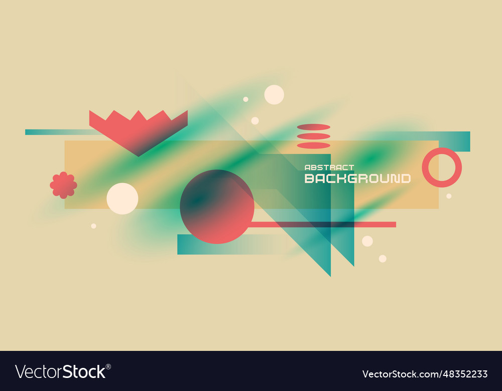 Abstract background with simple elements an image Vector Image