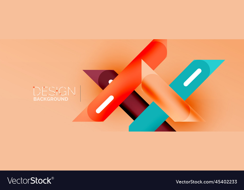 Background overlapping lines dynamic lines Vector Image
