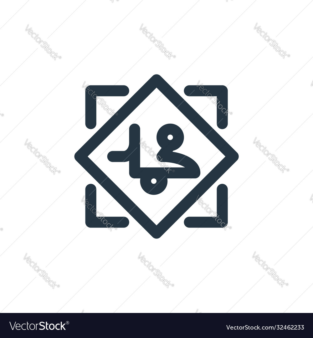 Prophet icon editable stroke Royalty Free Vector Image