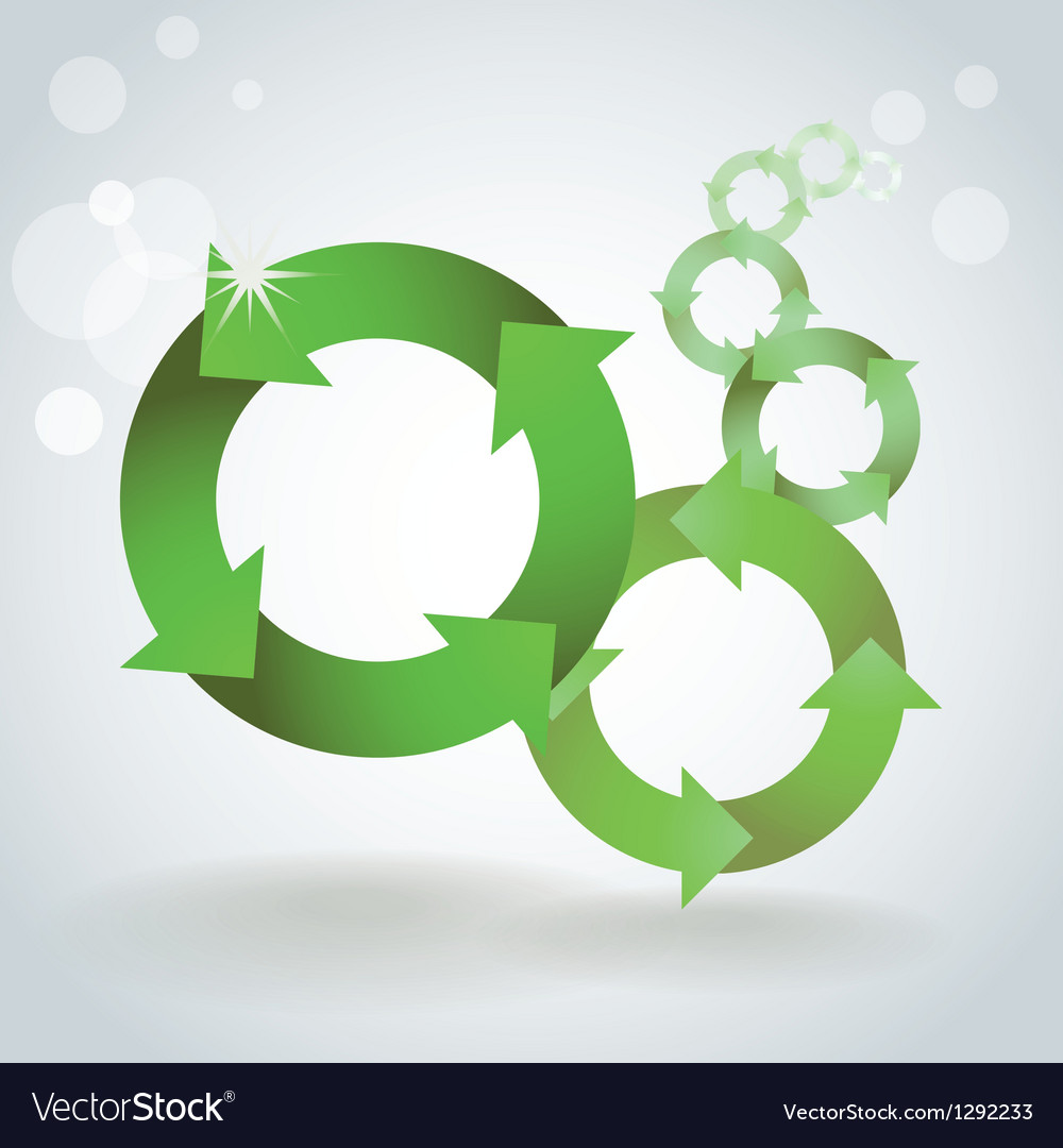 Recycle symbols Royalty Free Vector Image - VectorStock
