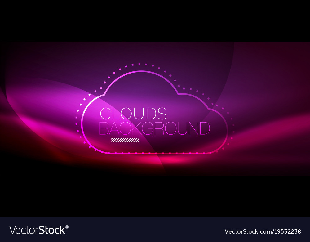 Cloud computing storage concept Royalty Free Vector Image