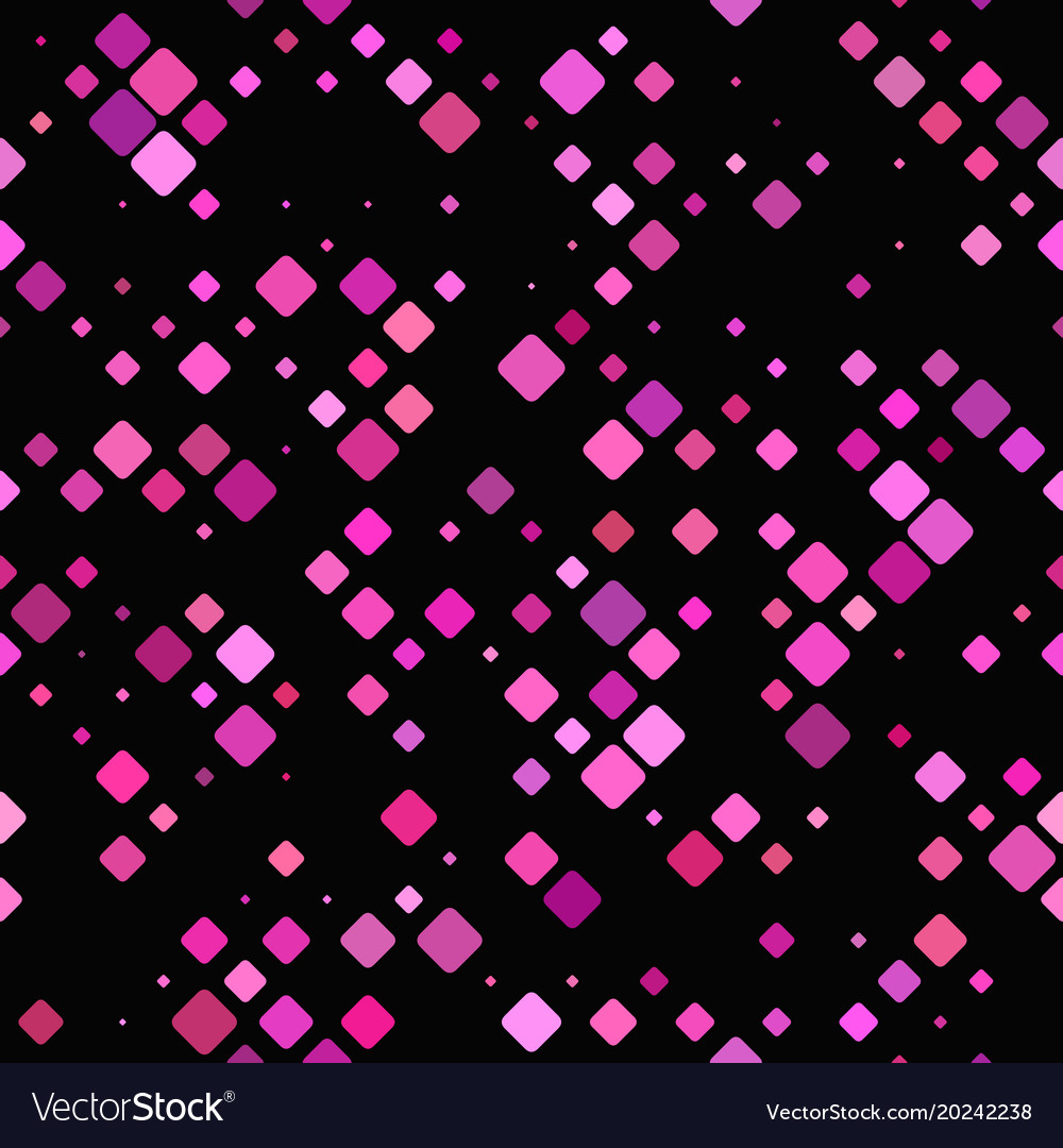 Repeating rounded square pattern - tile mosaic Vector Image