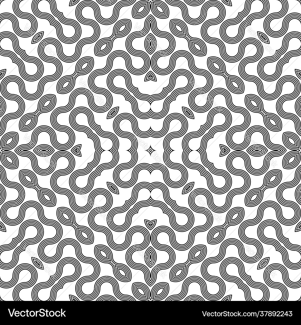 Design seamless decorative lacy pattern Royalty Free Vector