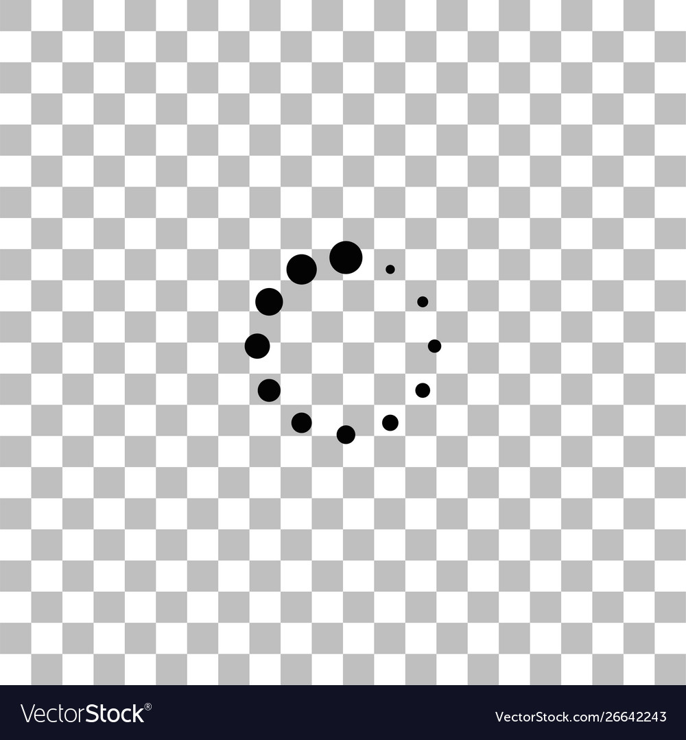 Loading icon flat Royalty Free Vector Image - VectorStock