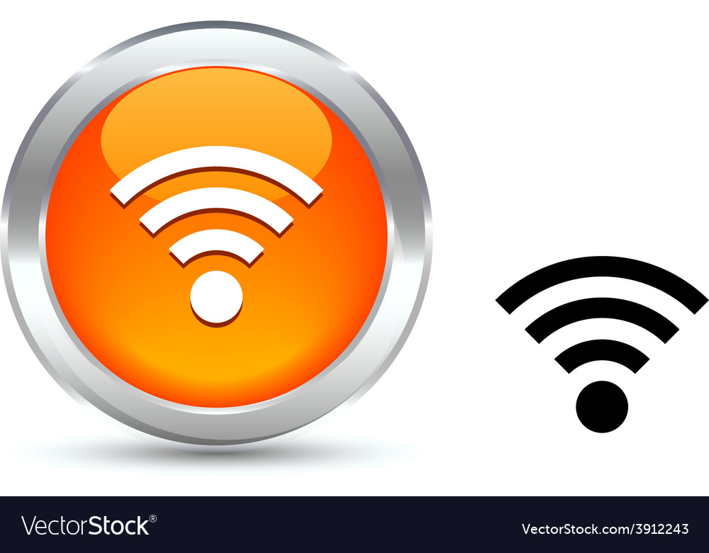 Rss button Royalty Free Vector Image - VectorStock