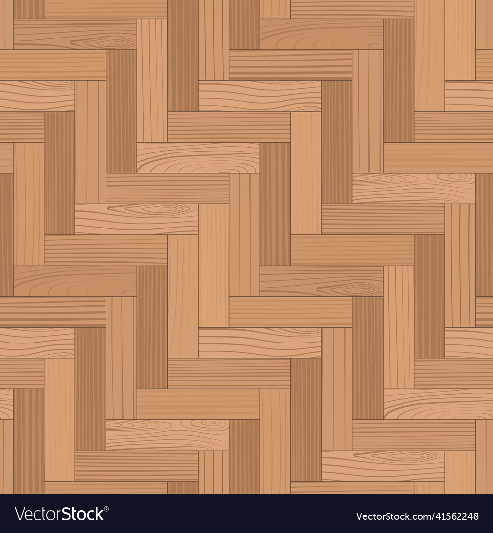 Wooden floor parquet Royalty Free Vector Image