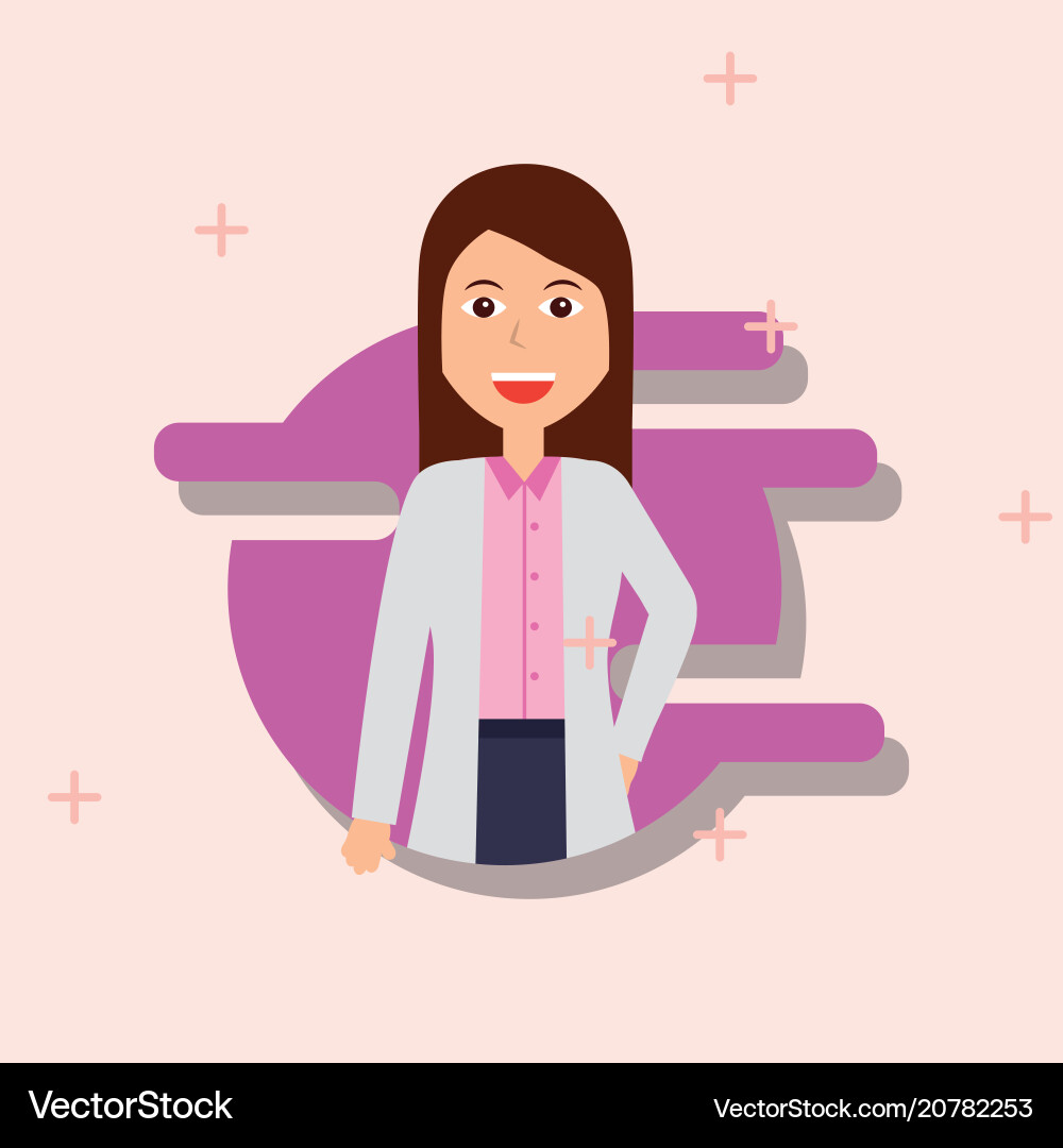 People medical profession Royalty Free Vector Image