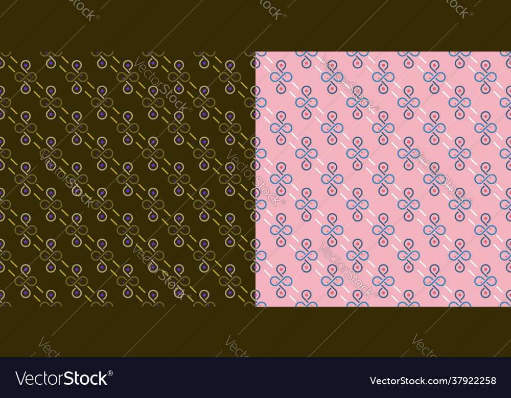 Infinity circles texture Royalty Free Vector Image