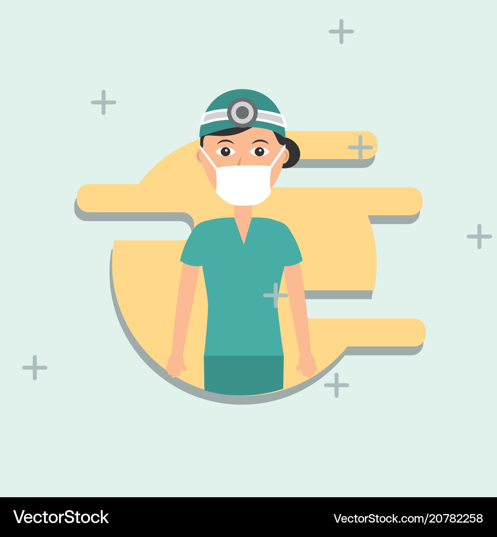 People medical profession Royalty Free Vector Image