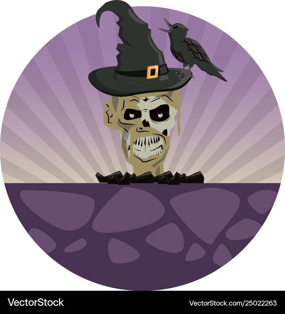Halloween scary cartoons Royalty Free Vector Image