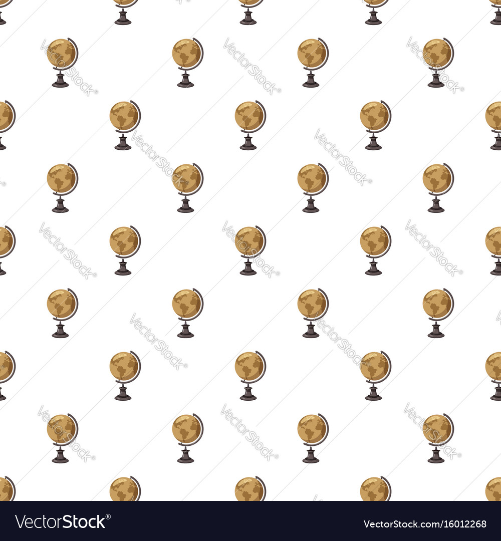 Globe pattern Royalty Free Vector Image - VectorStock