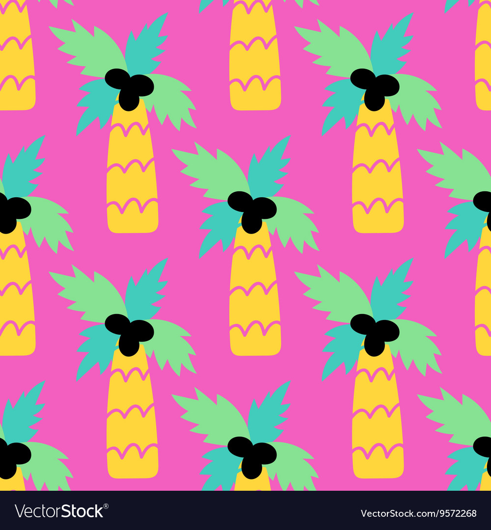Seamless summer pattern Royalty Free Vector Image