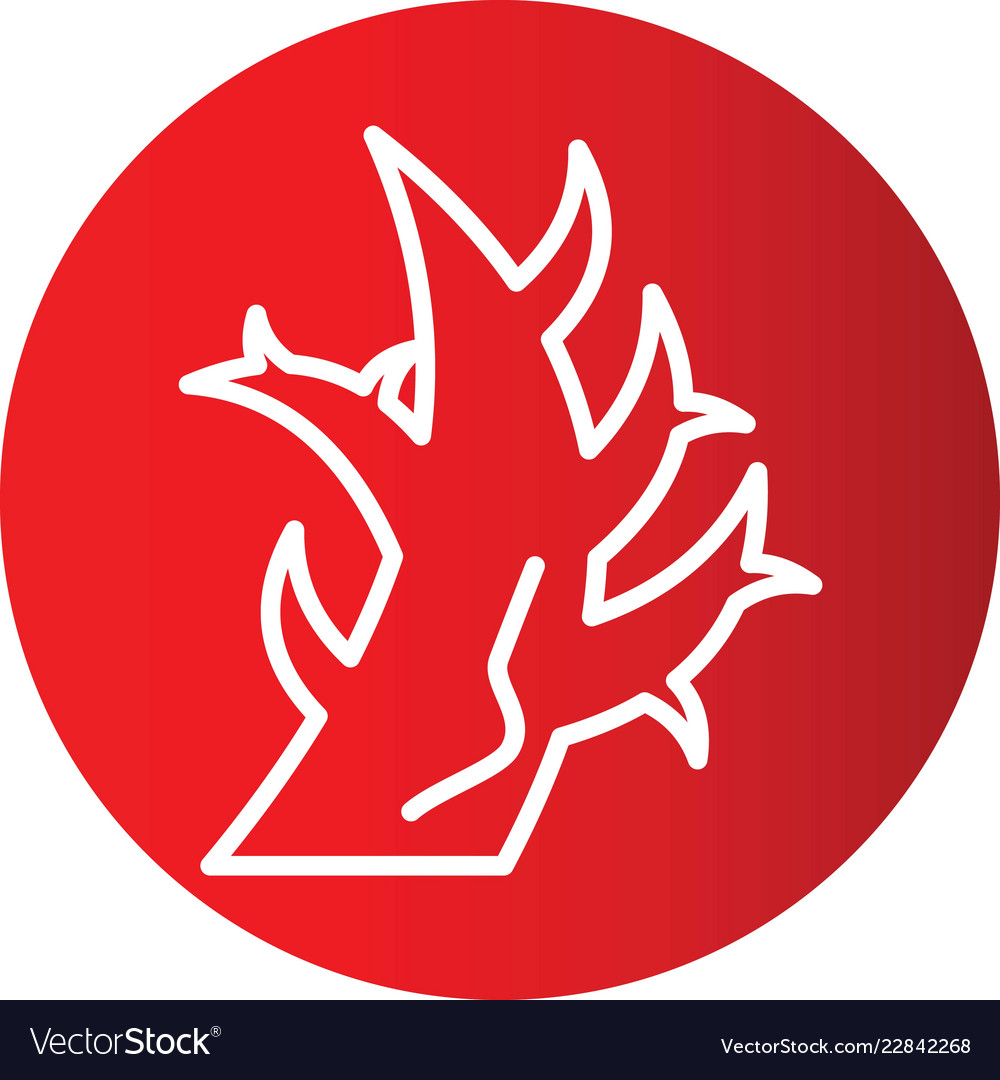 Tree icon in creative design with elements Vector Image