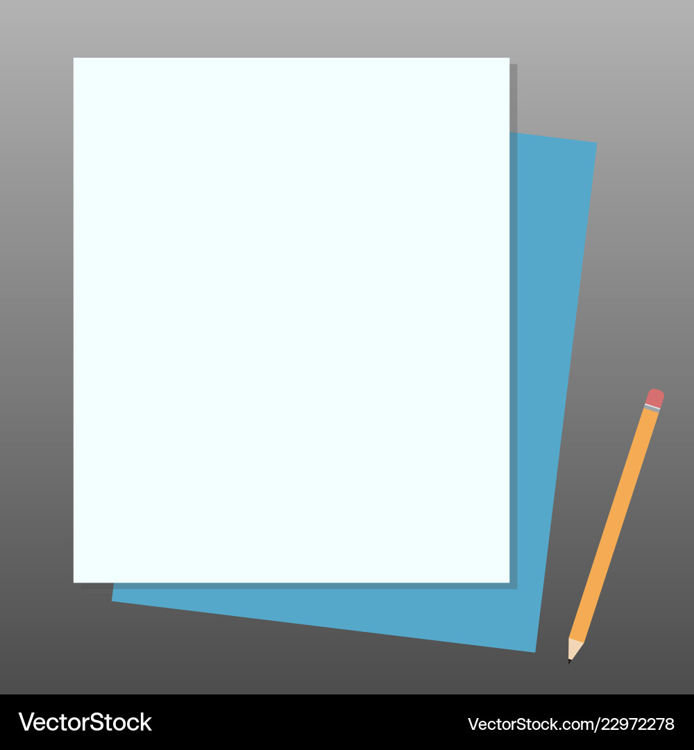 Business empty template for layout invitation Vector Image