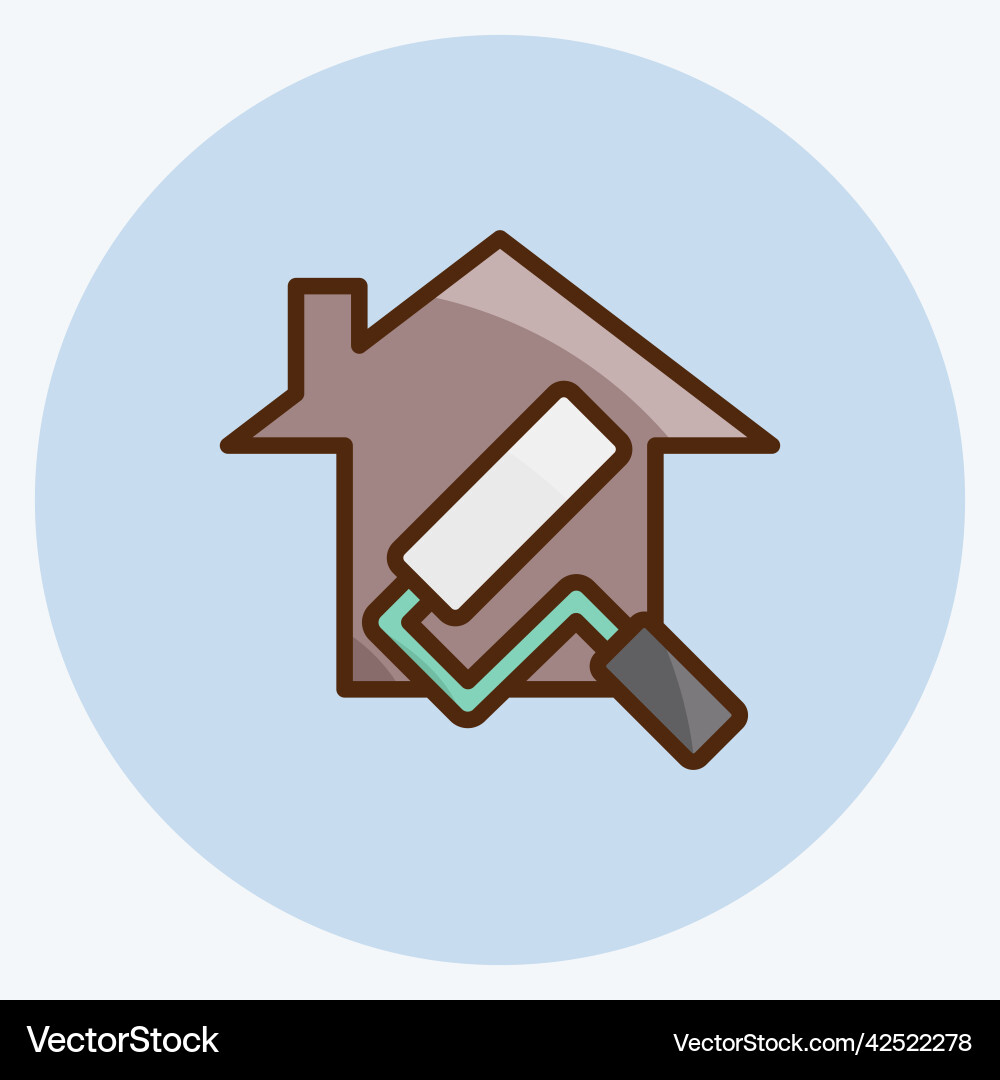 Icon renovation suitable for education symbol Vector Image