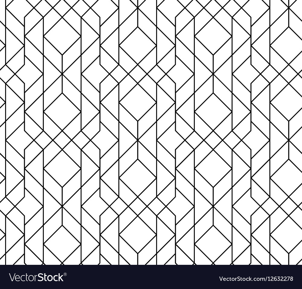 Seamless geometric pattern Royalty Free Vector Image