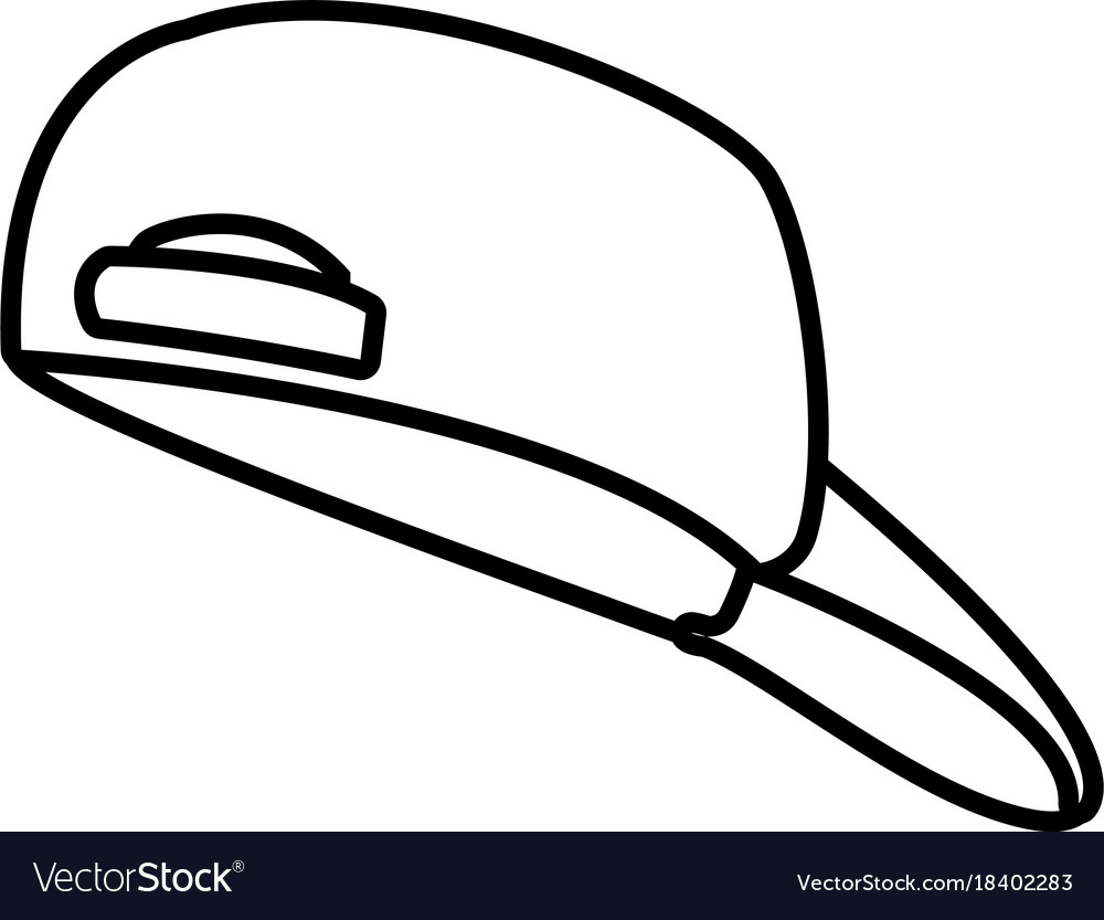 Hat cap isolated Royalty Free Vector Image - VectorStock
