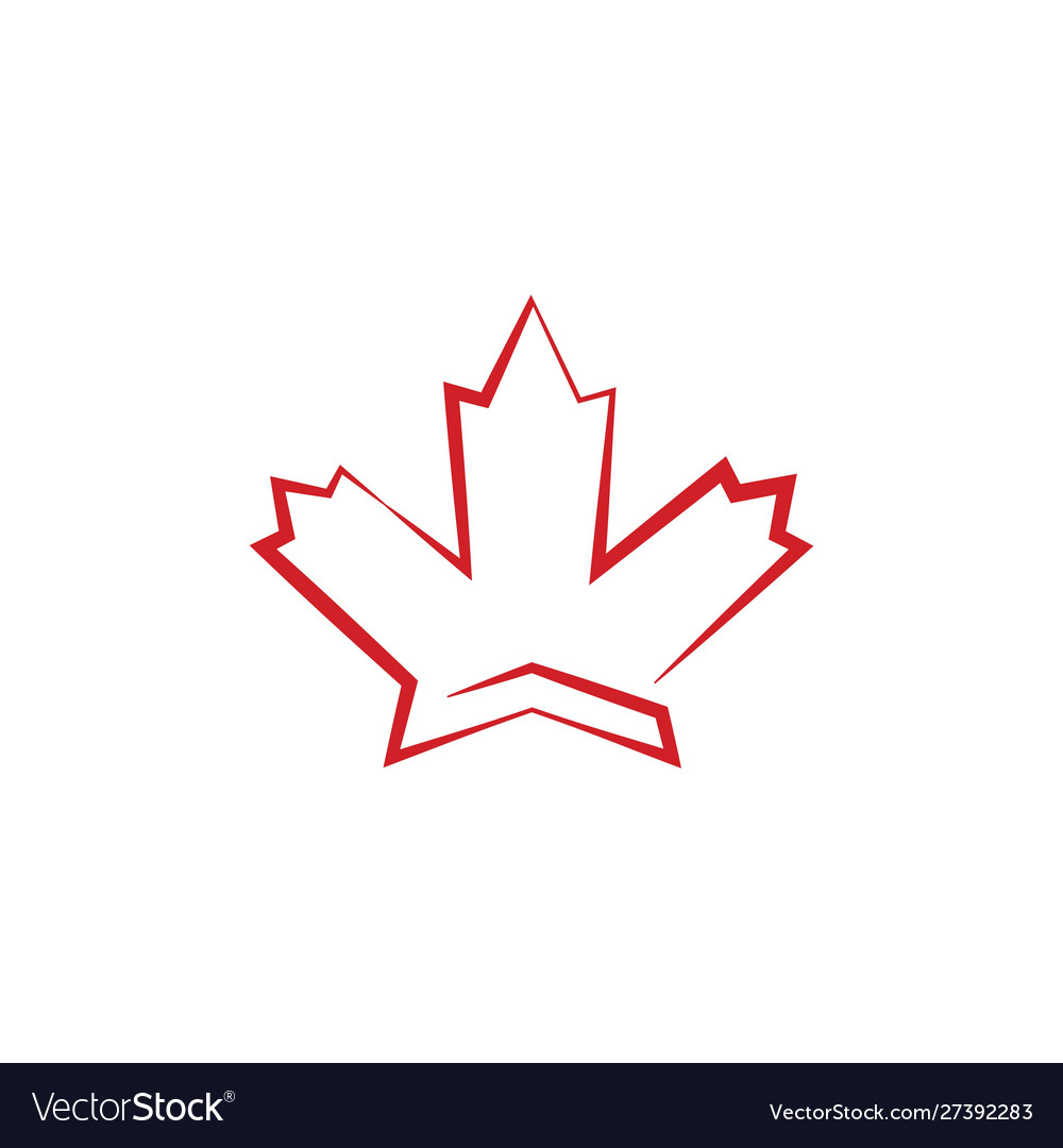 Maple leaf Royalty Free Vector Image - VectorStock
