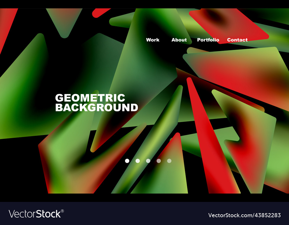 Shards shape composition abstract background web Vector Image