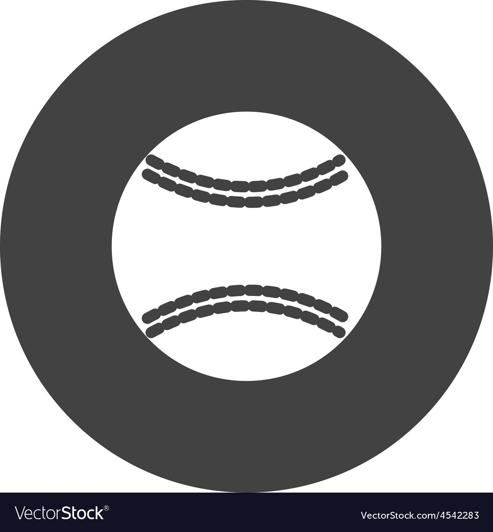 Softball Royalty Free Vector Image - VectorStock