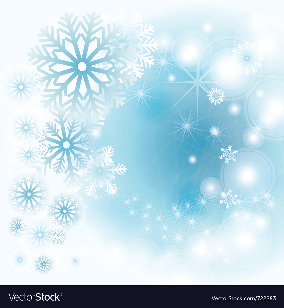 Winter background Royalty Free Vector Image - VectorStock