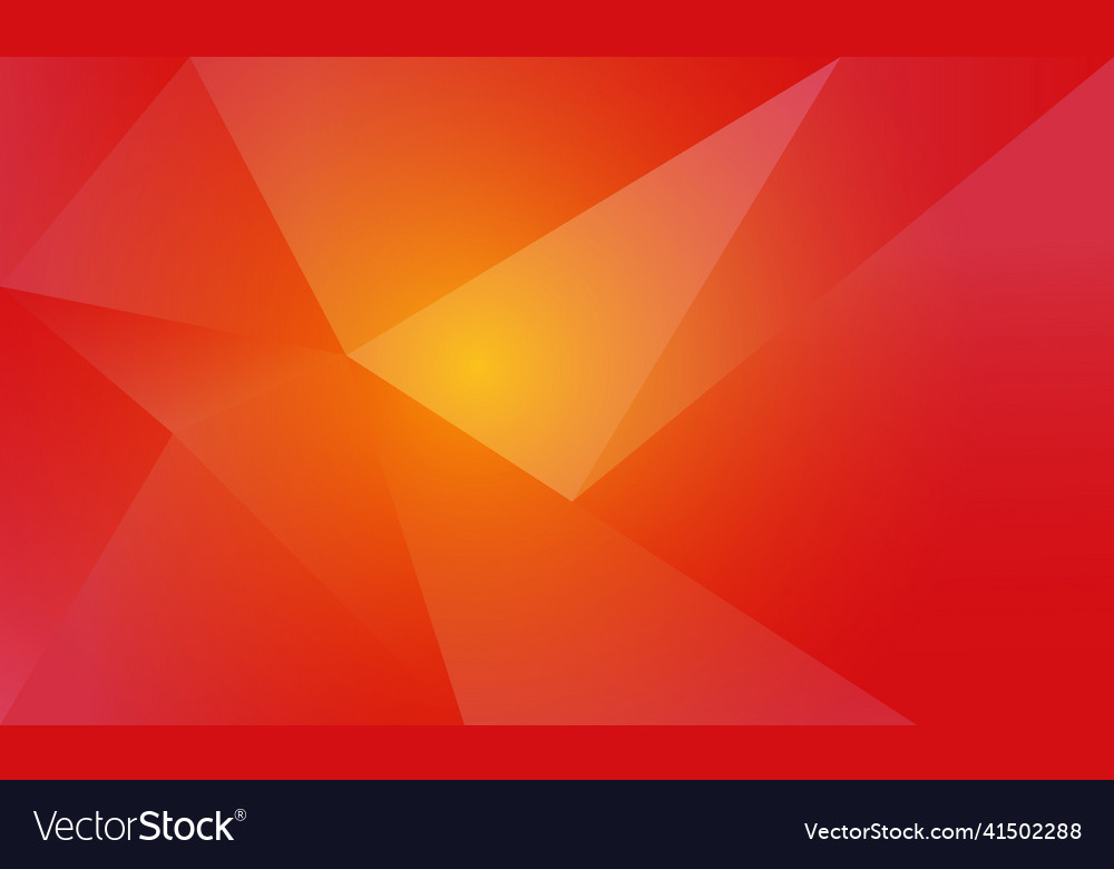 Abstract orange polygon triangles shape pattern ba
