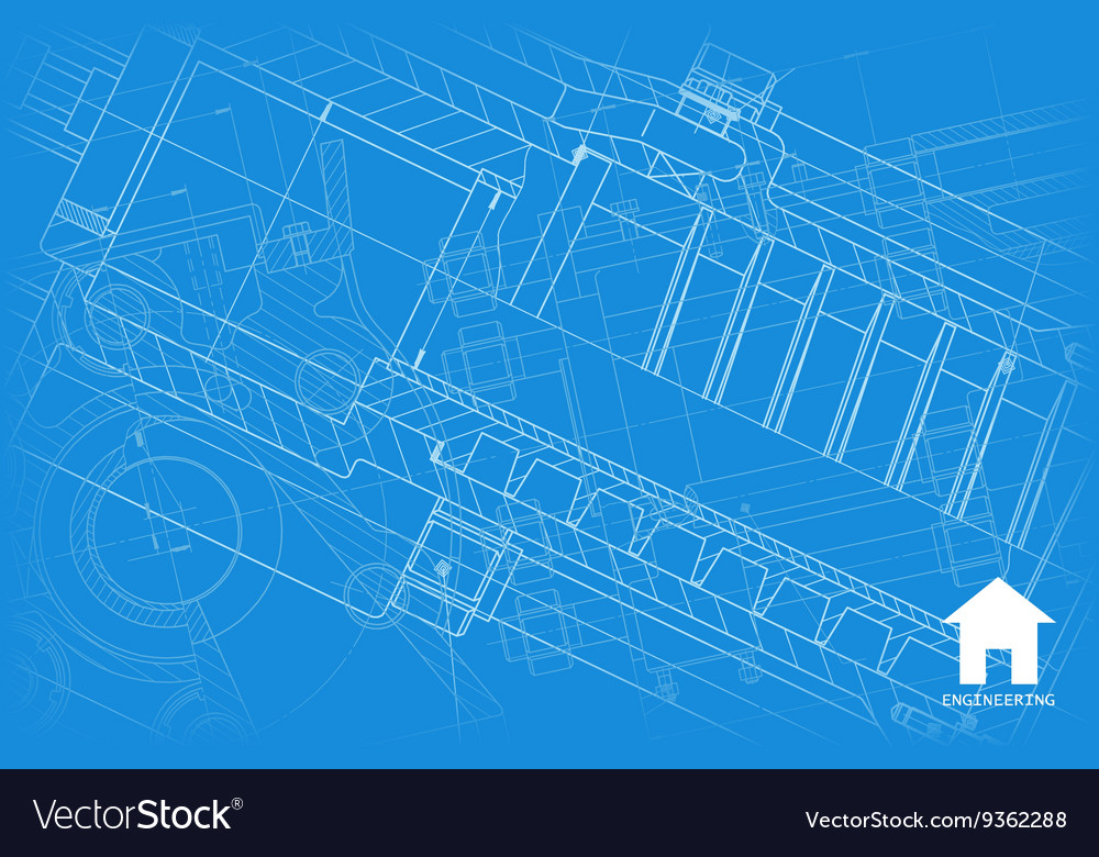 Architect background Royalty Free Vector Image