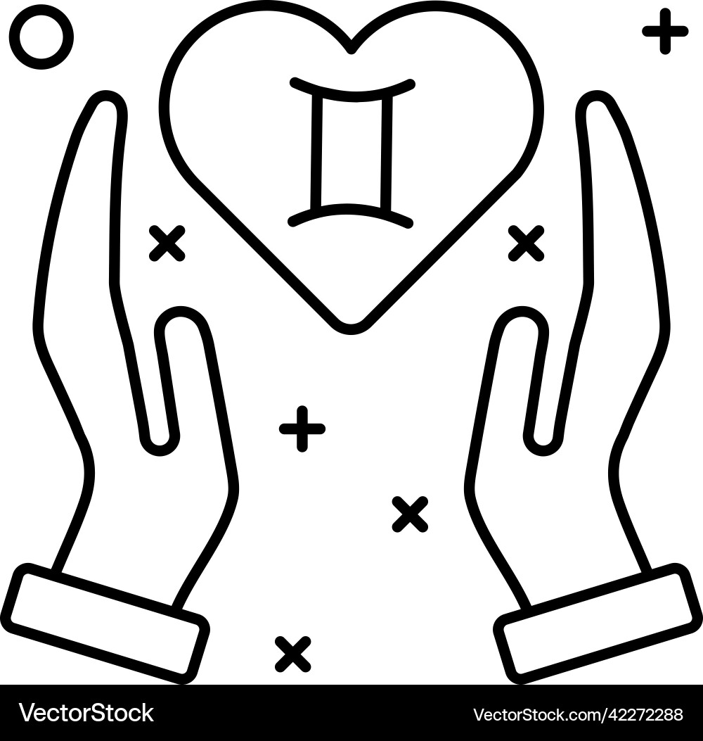Gemini Royalty Free Vector Image - VectorStock