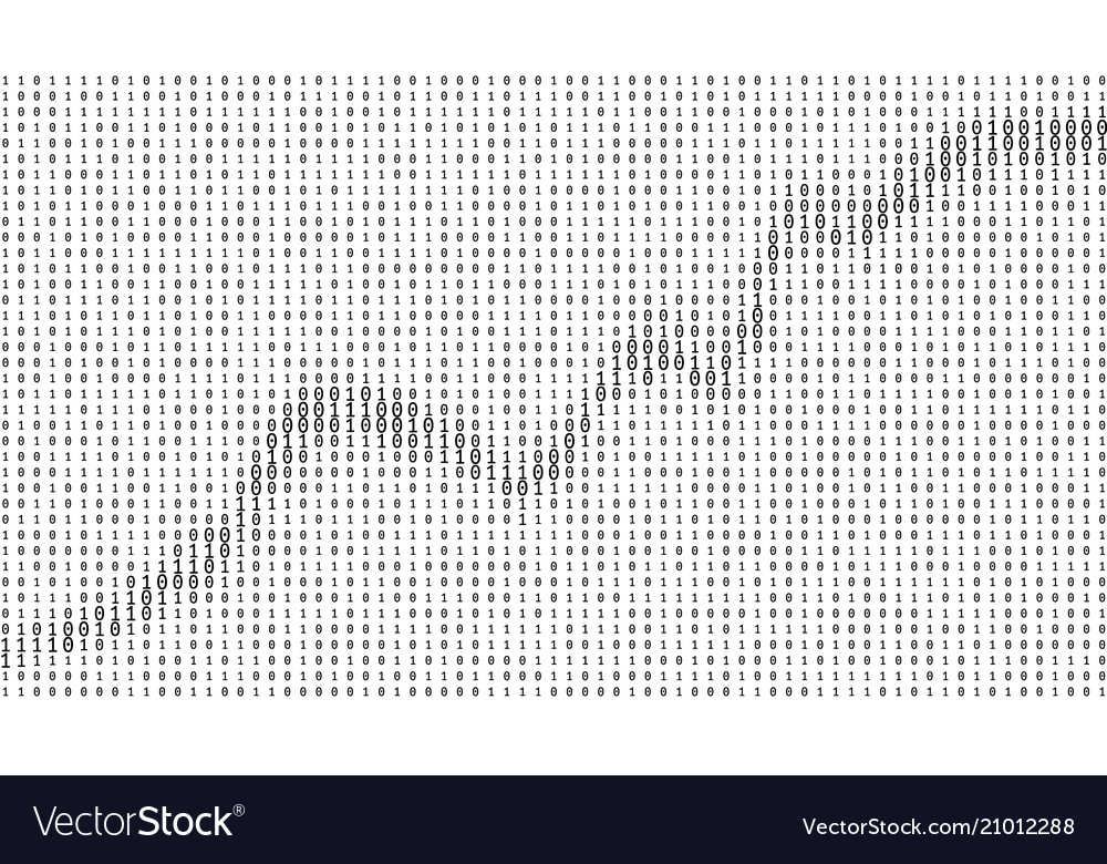Gradient binary code digits background Royalty Free Vector Gradient binary code digits background Royalty Free Vector