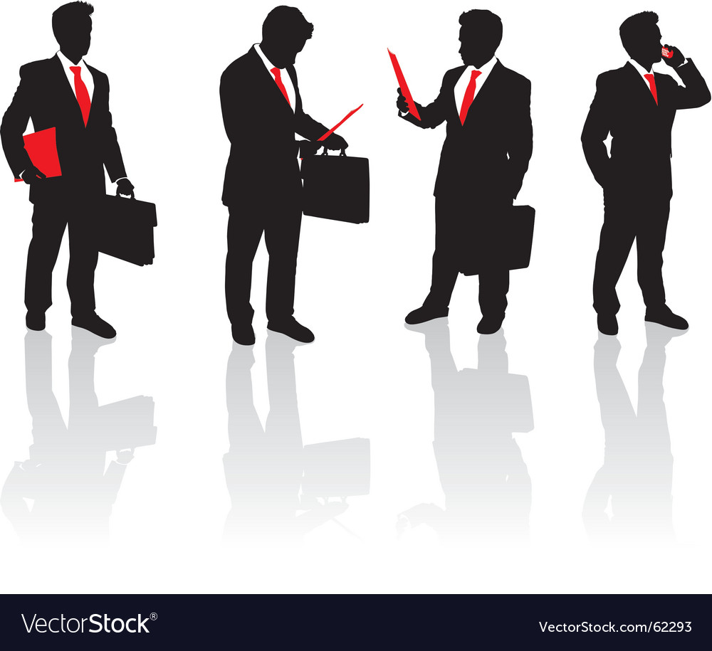 Business people Royalty Free Vector Image - VectorStock