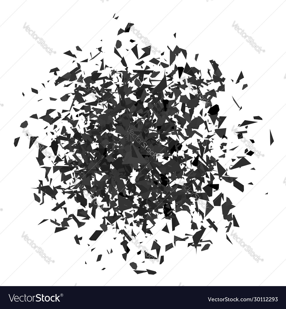 Halftone explode flash cartoon explosion dotted Vector Image