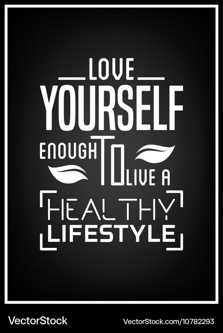 Health quote typographical poster Royalty Free Vector Image