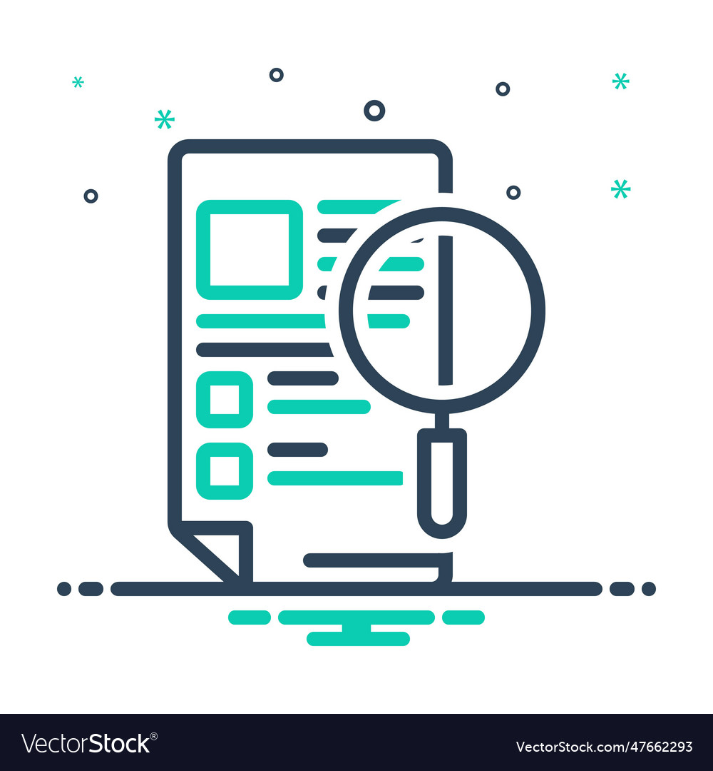 Observation Royalty Free Vector Image - VectorStock