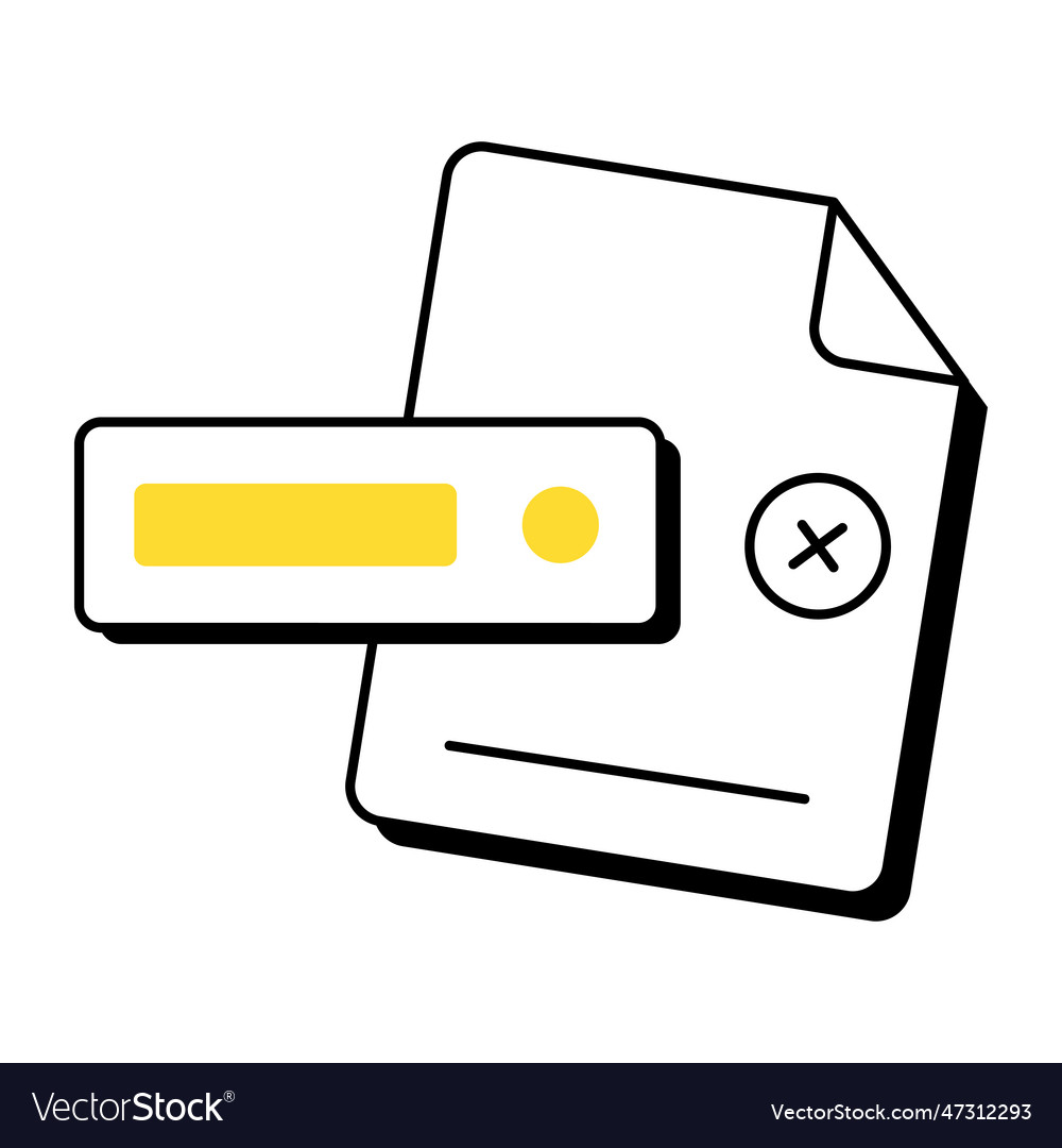 Survey file Royalty Free Vector Image - VectorStock