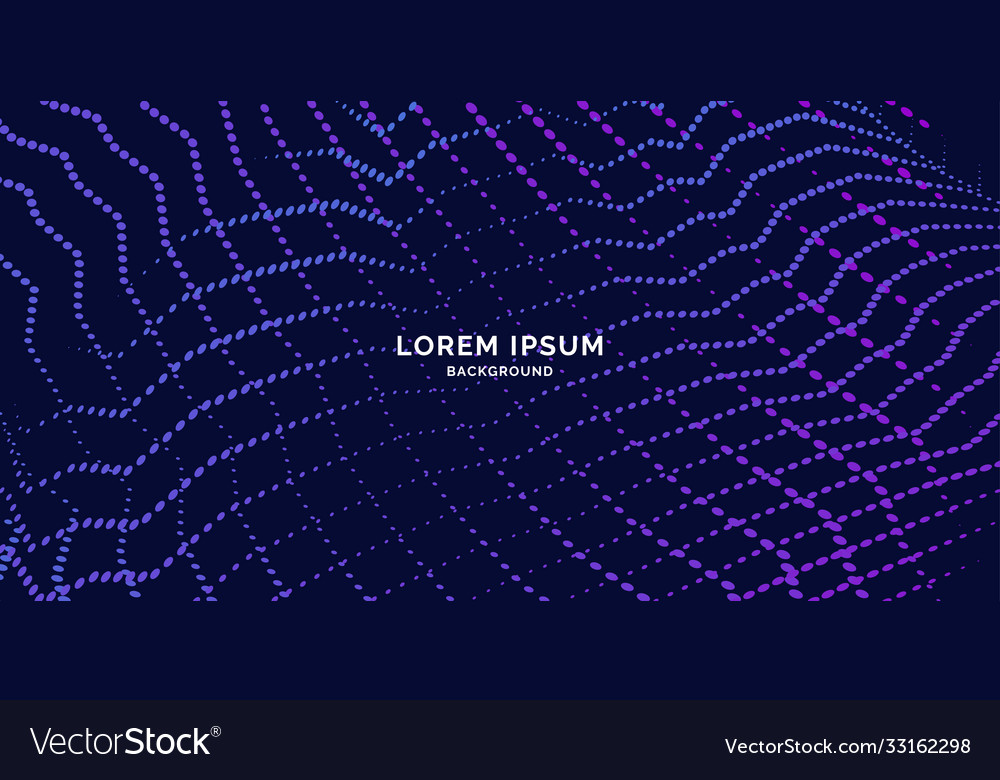 Abstract background with dynamic waves Royalty Free Vector