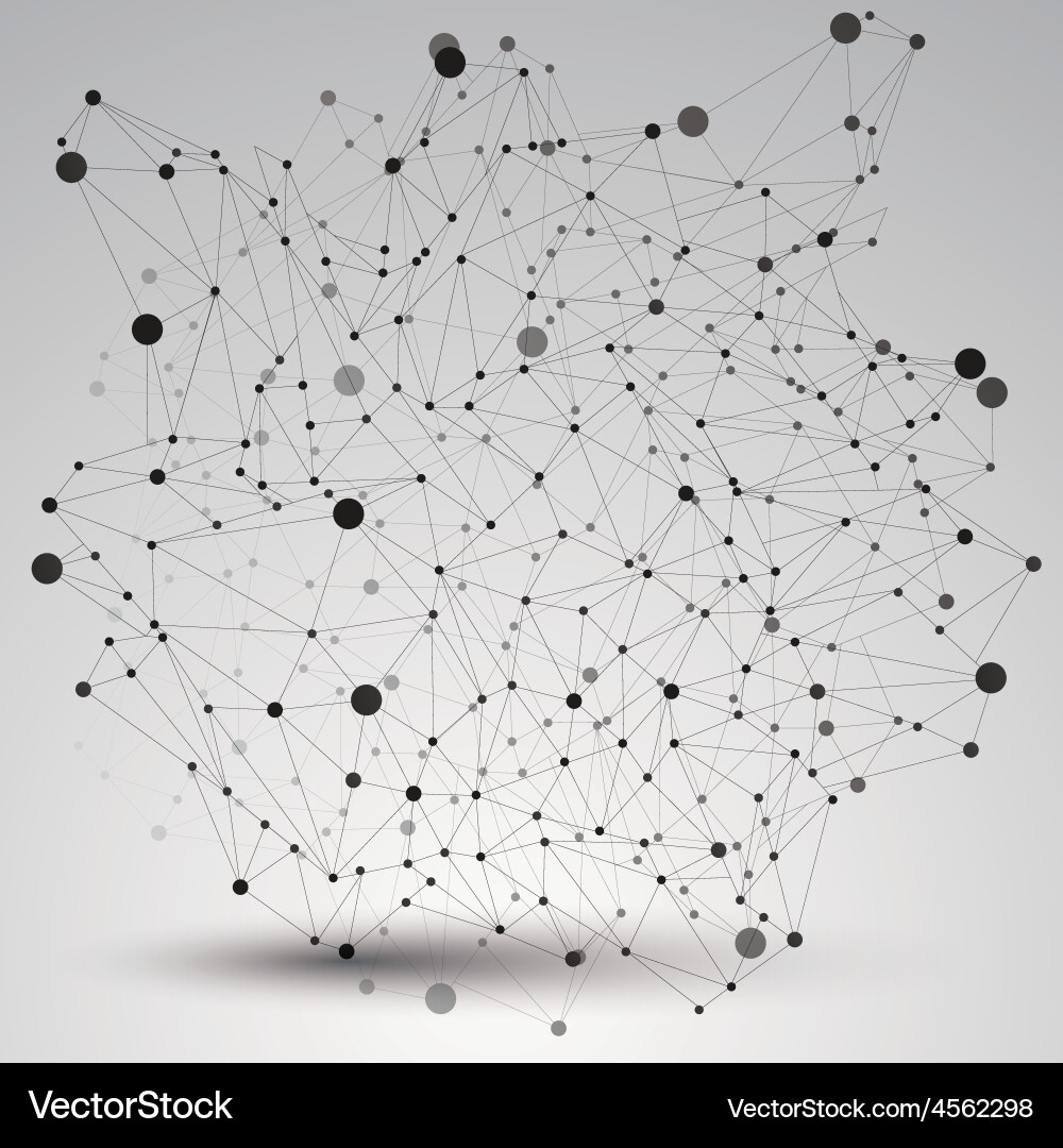 Contemporary technology black and white stylish Vector Image
